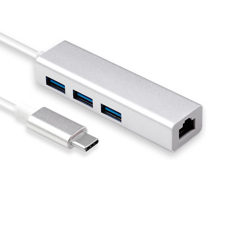 Hub Usb Tipo C Tufsen A Rj45 - 3 Puertos Usb - Gris | Almacenes Boyacá .:variedad y calidad que ...