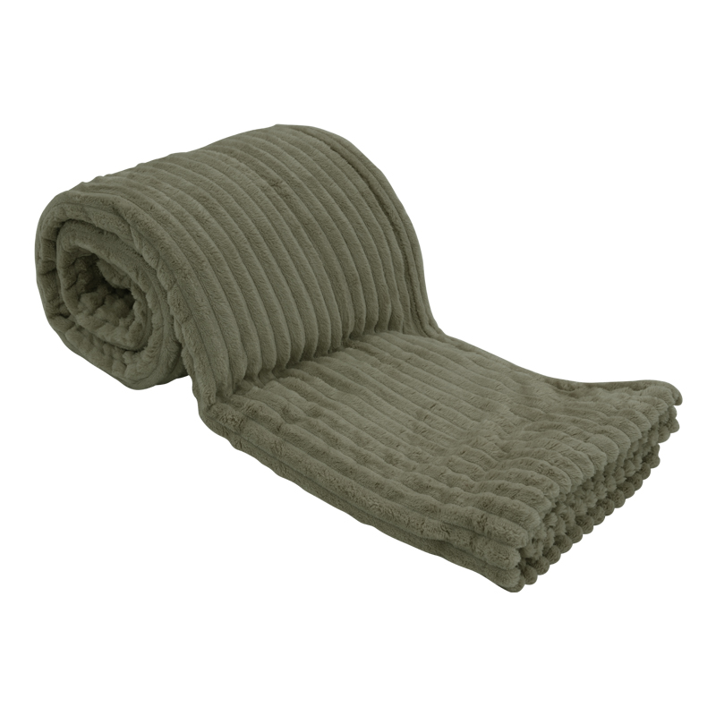 Manta Decorativa Throw Taupe | Almacenes Boyacá