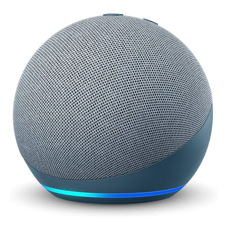 PARLANTE SMART AMAZON ECHO DOT 4TA. GEN - ALEXA - AZUL | Almacenes Boyacá