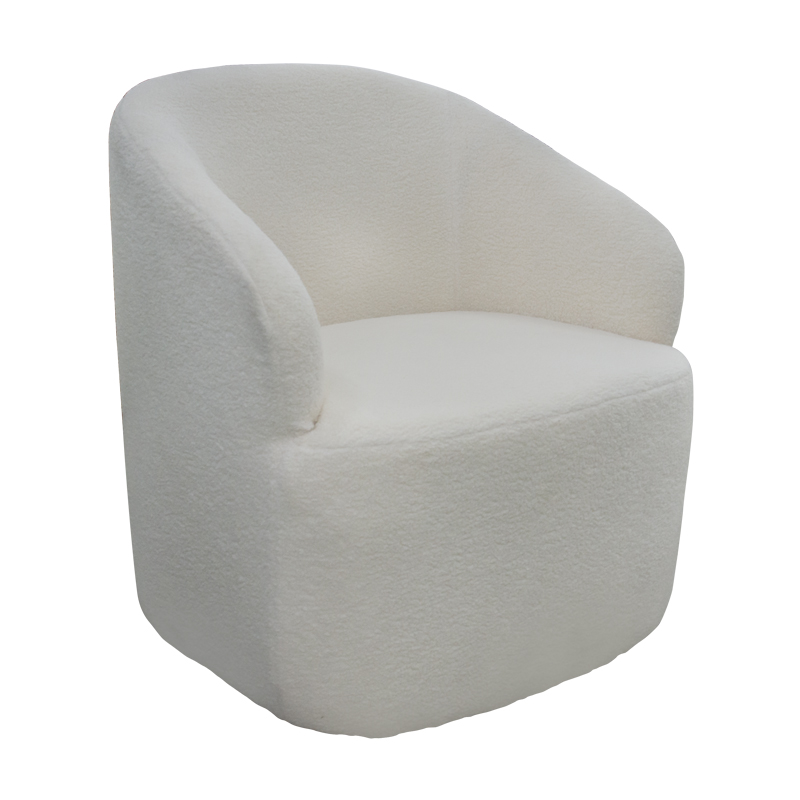 Silla Butaca con Brazos Alice Boucle Beige | Almacenes Boyacá