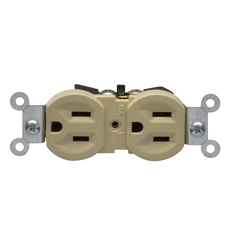 Toma Corriente 125V Tipo Cooper Polarizado Doble De 2 Servicio ...