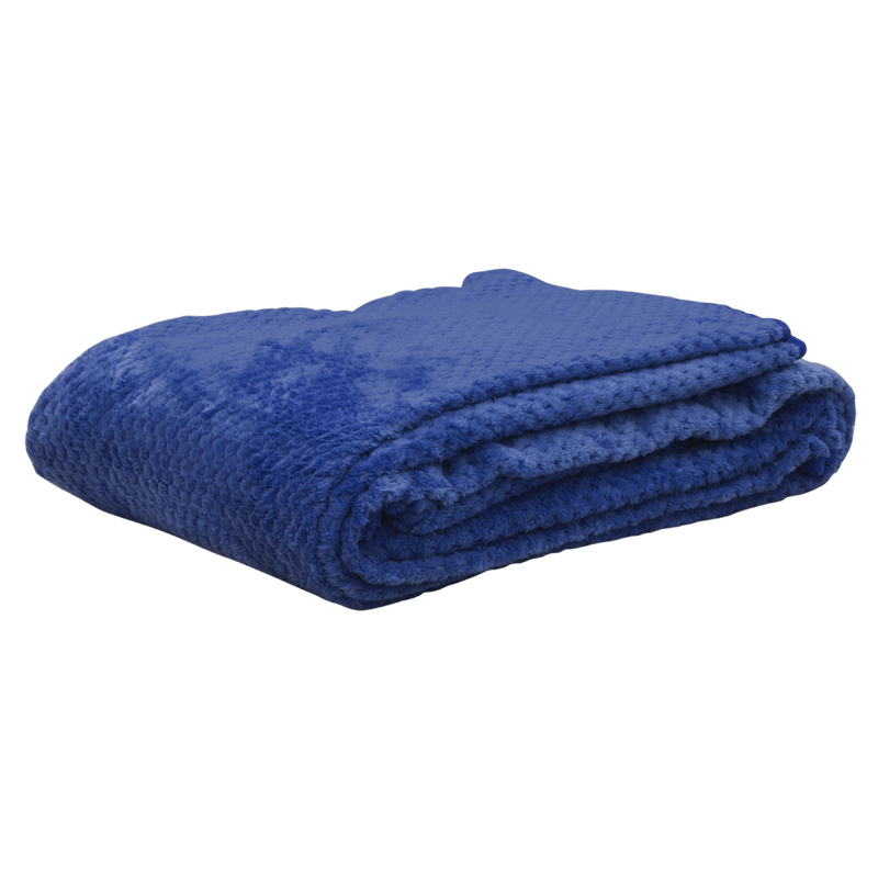 Cobija Plush Azul | Almacenes Boyacá
