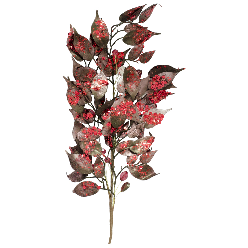 Rama con Hojas Rojas 53cm | Almacenes Boyacá .:variedad y calidad que ...