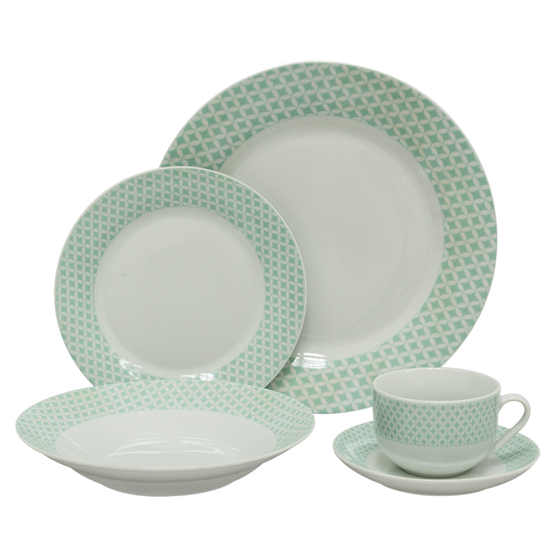 Vajilla Karnul de 20 Piezas DecoHome | Almacenes Boyacá