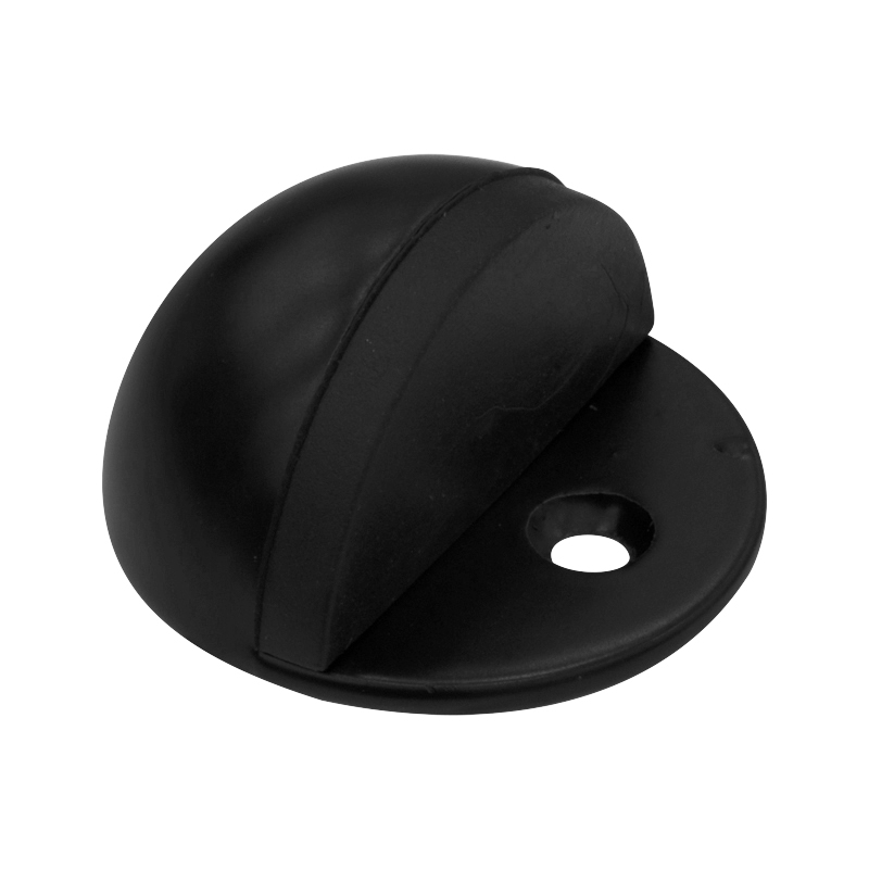 Tope de Puerta Media Luna Negro Mate | Almacenes Boyacá