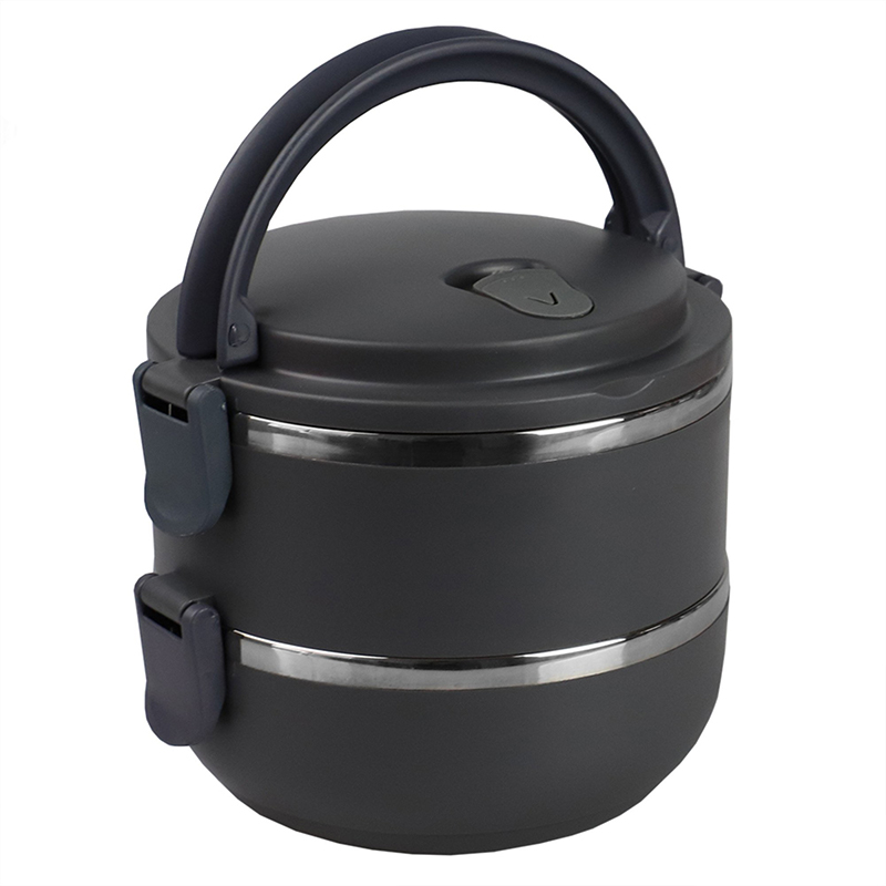 Vianda para Comida 2 Compartimentos Home Basics | Almacenes Boyacá