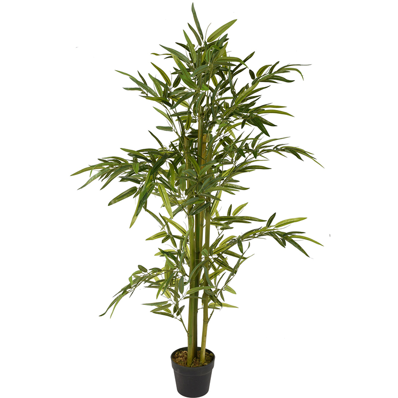 Maceta con Planta Artificial Bambú 130cm | Almacenes Boyacá