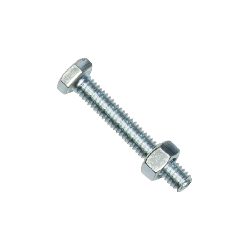 Perno Hexagonal con Tuerca 1/4X1.5 Grado 2 Galvanizado Rosca UNC 5kg | Almacenes Boyacá