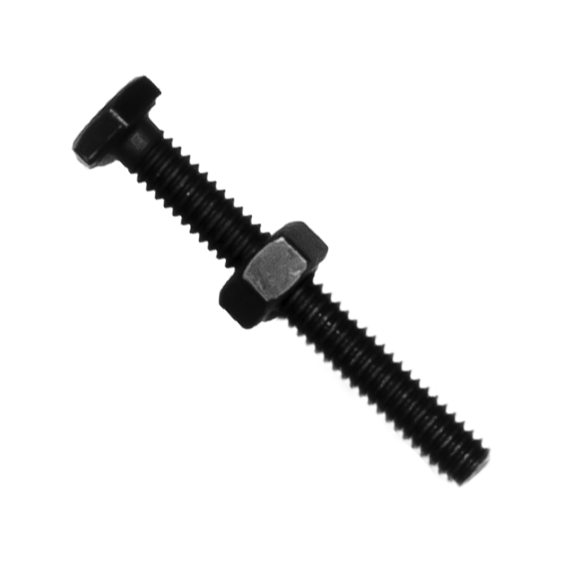 Perno Hexagonal con Tuerca 1/4X2 Grado 2 Negro Rosca UNC 5kg | Almacenes Boyacá