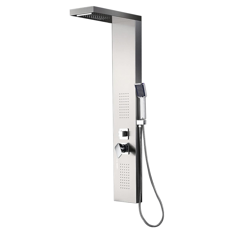 Columna Ducha Cascada con Mini Jets 125x20cm | Almacenes Boyacá